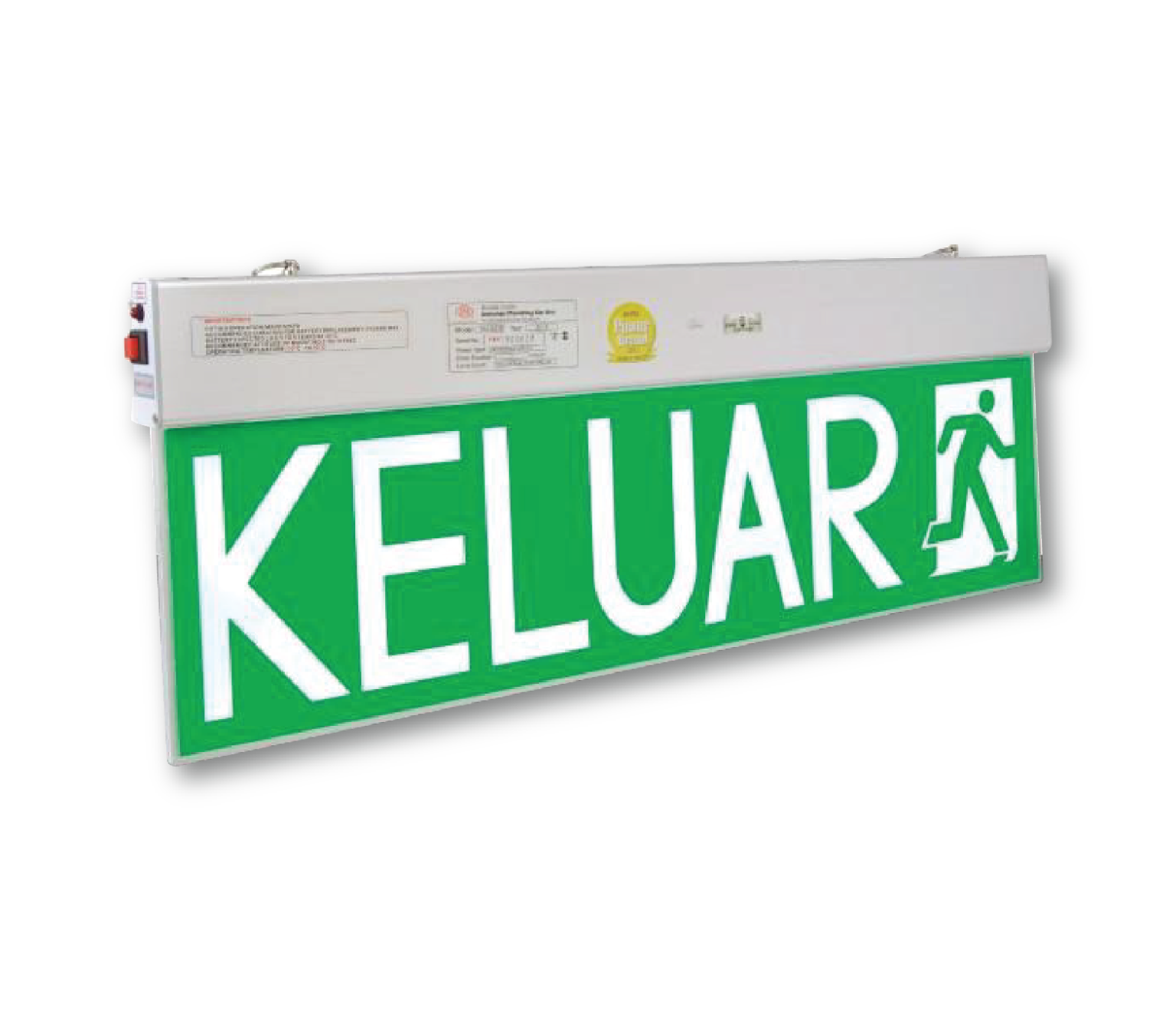 SURFACE EMERGENCY KELUAR SIGN (TR218C) – Pawalite Marketing